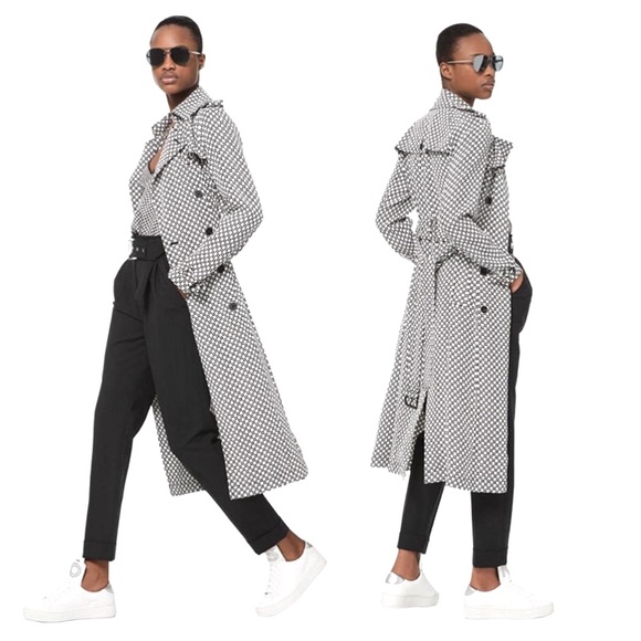 MICHAEL Michael Kors | Jackets & Coats | Michael Kors Logo Checkerboard ...